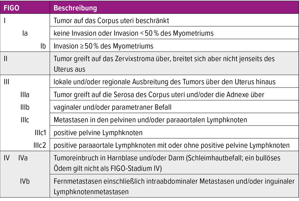 FIGO-2023-Klassifikation – eine Revolution - Gynäkologie & Geburtshilfe ...